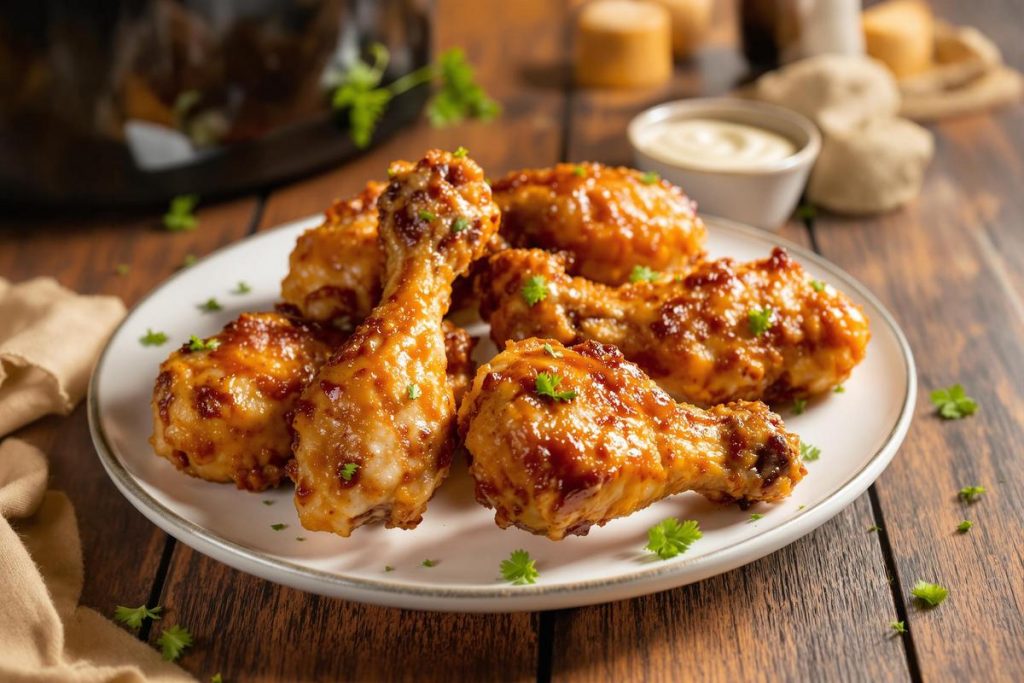 Recette de pilons de poulet croustillants à l’Air Fryer : facile et ...